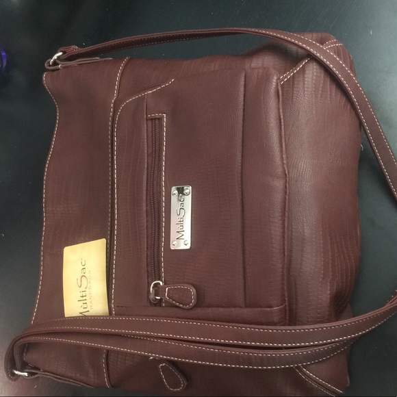 Multi Sak | Bags | Multisak New Vegan Leather Shoulder Bag Crossbody ...